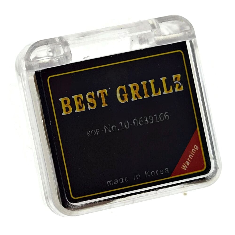 14K Gold Plated Open Heart Top Tooth Single Cap