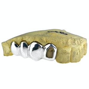 Custom Silver Grillz | 925 Sterling Silver Teeth by Bling Cartel