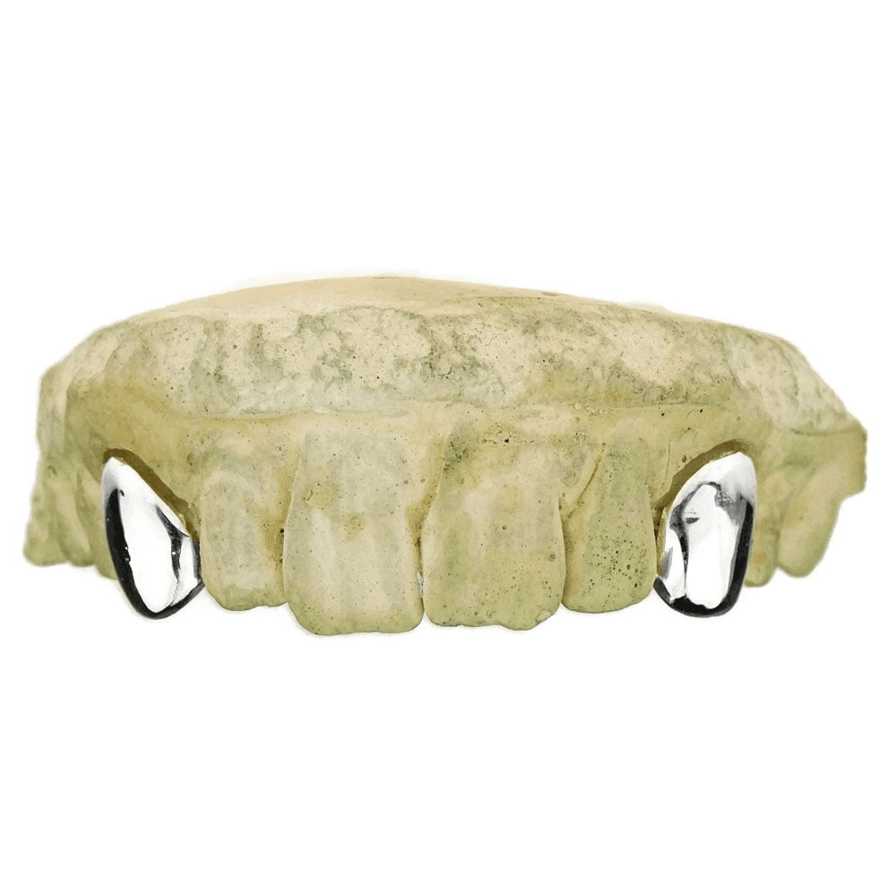 925 Sterling Silver Custom Canine Teeth Caps