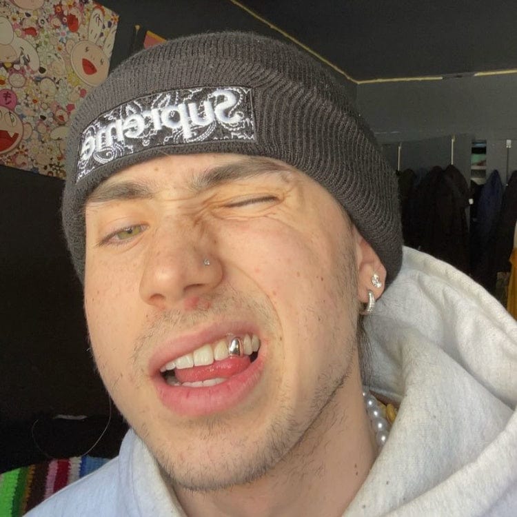 925 Sterling Silver Custom Canine Teeth Caps