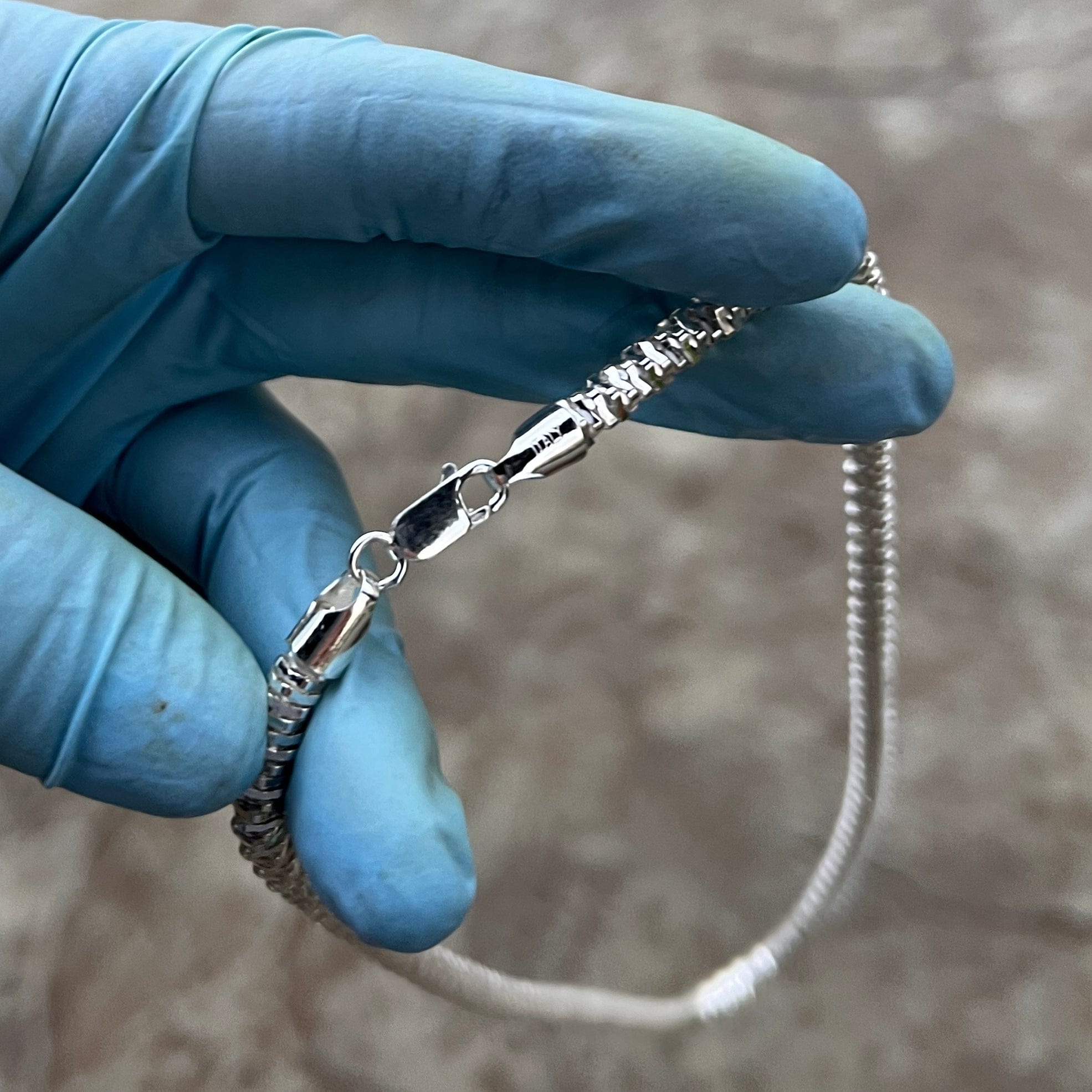 925 Sterling Silver Sparkle Diamond Cut Rope Chain Necklace 5.5MM Thic