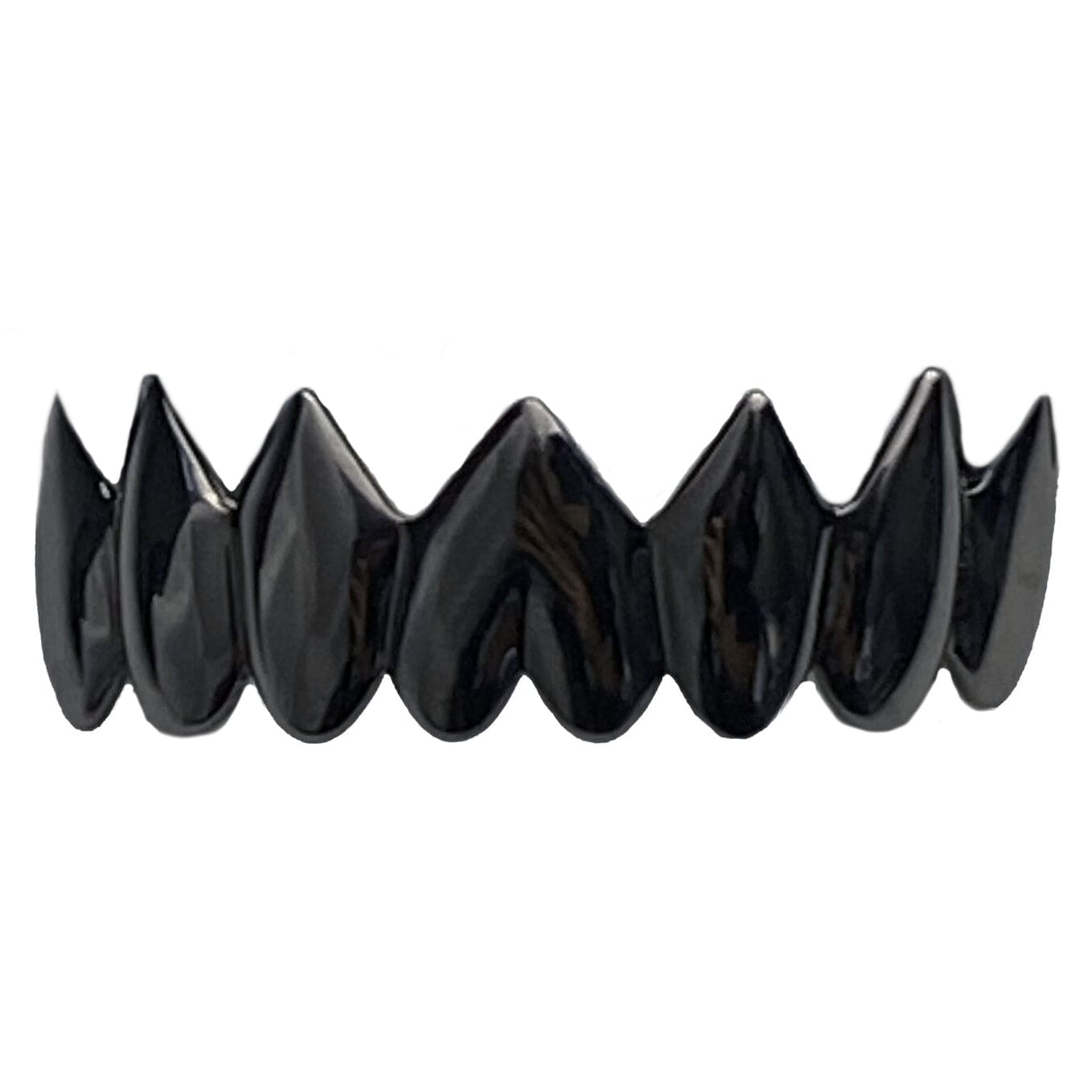 Black Shark Grillz Eight Bottom Teeth 8 Tooth Grills