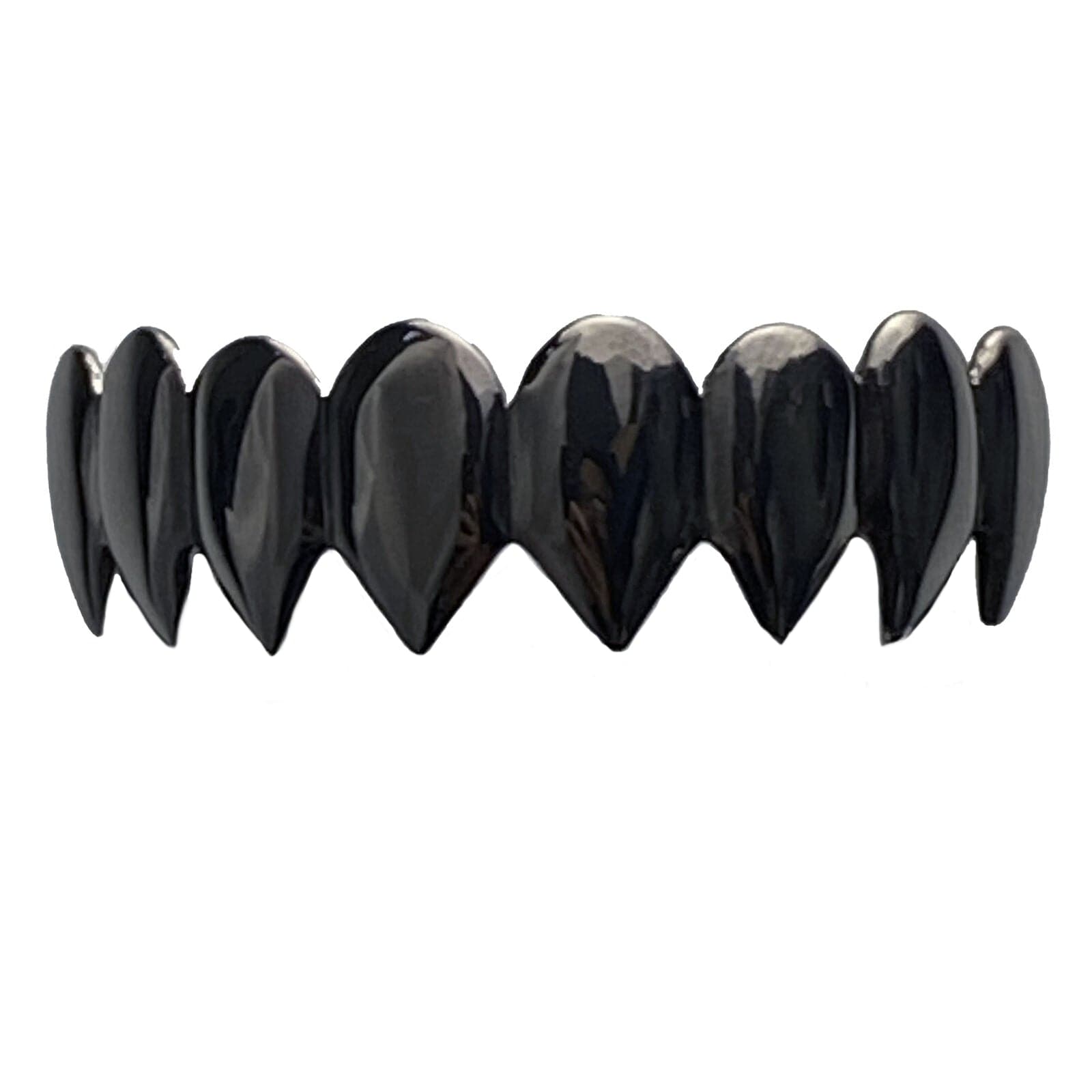 Black Shark Grillz Eight Top Teeth 8 Tooth Grills