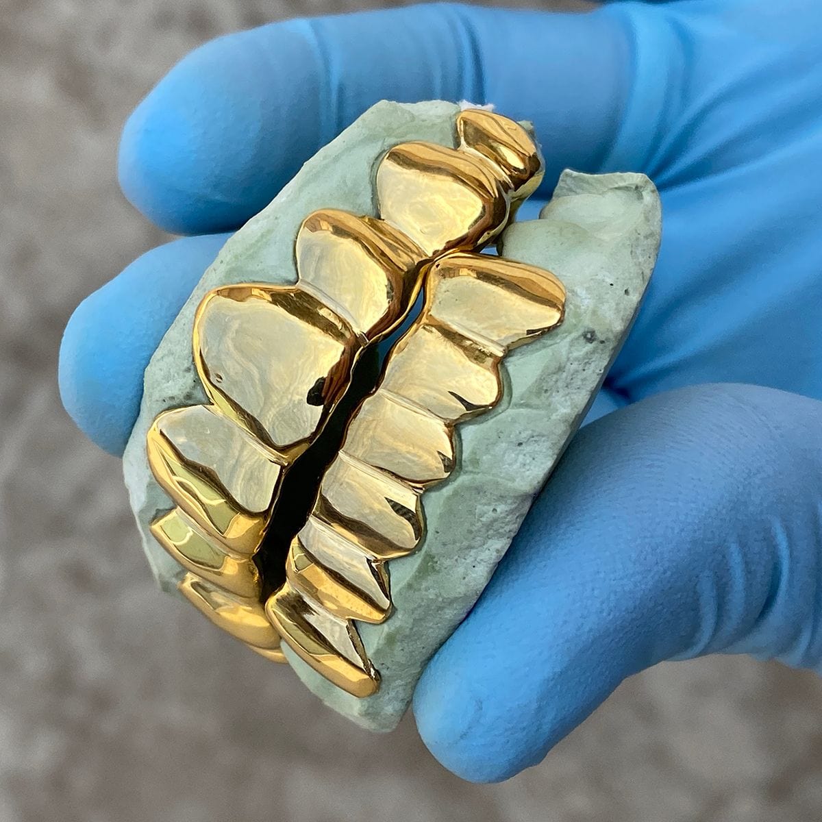 Custom Grillz | 14K Gold Plated Grillz | Teeth Grillz