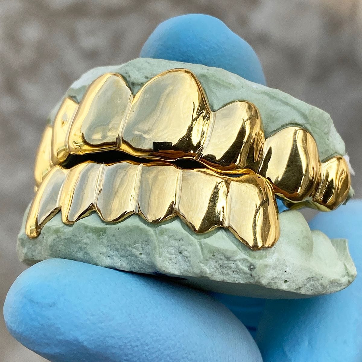 Custom Grillz | 14K Gold Plated Grillz | Teeth Grillz