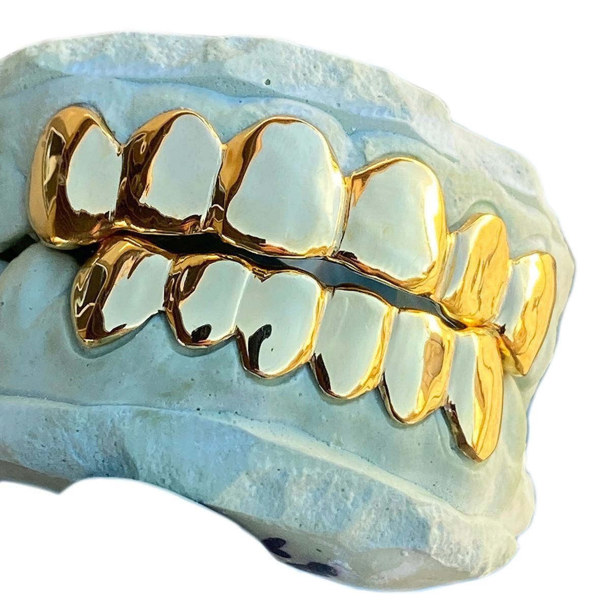 Custom Grillz | 14K Gold Plated Grillz | Teeth Grillz