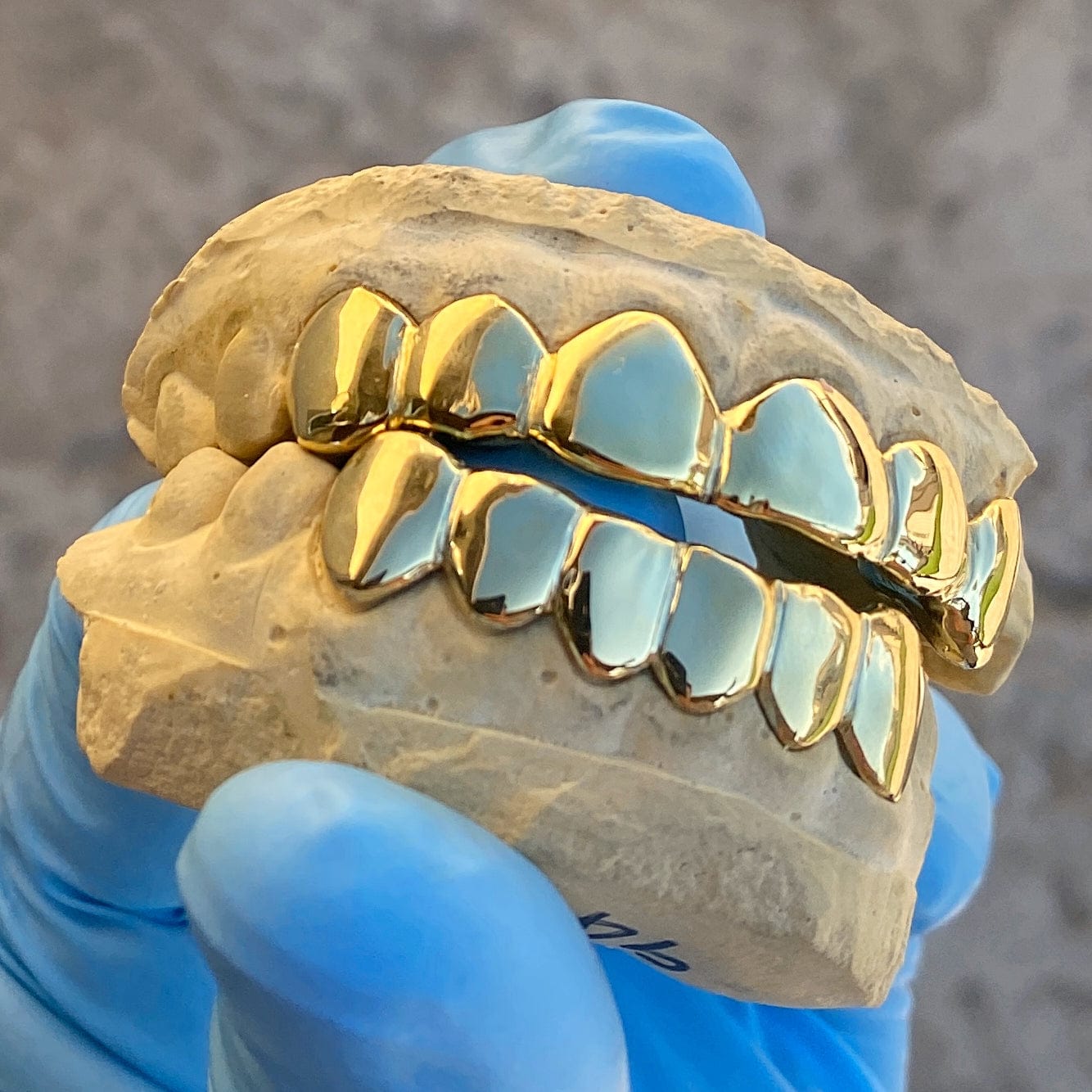Custom Grillz | 14K Gold Plated Grillz | Teeth Grillz