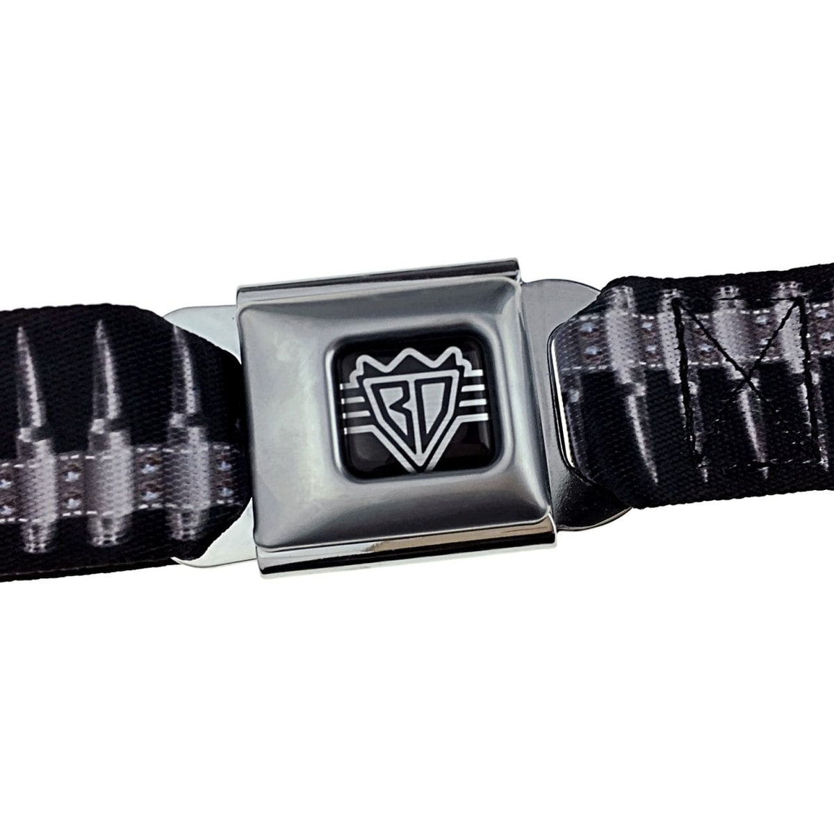 Gray Bullets Buckle-Down Belt