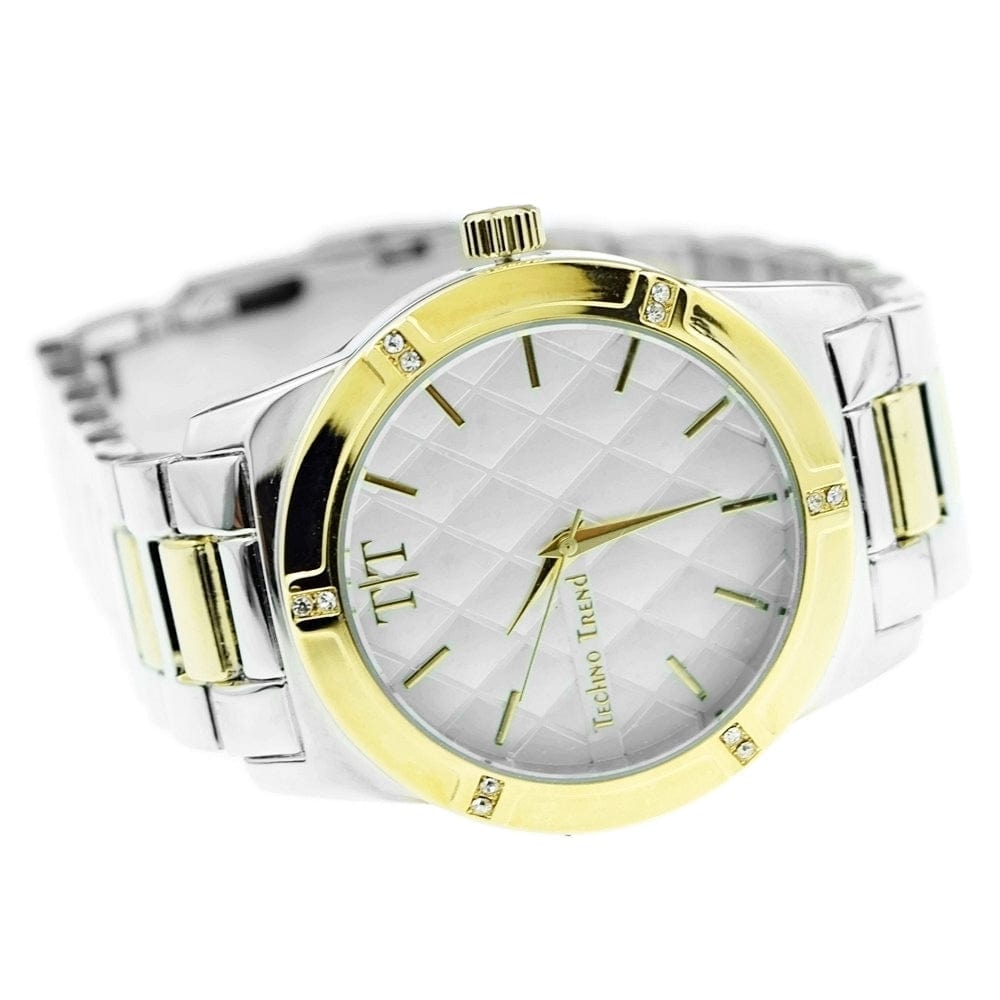 Modern Men's Two-Tone Watch