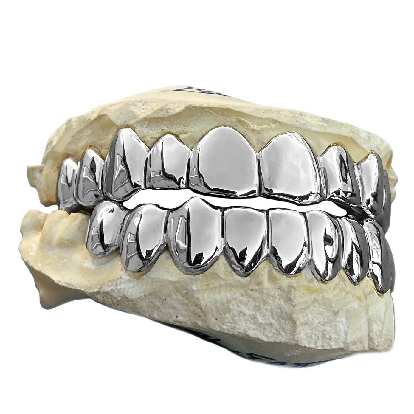 Custom Grillz | Solid 925 Sterling SIlver Teeth Grills