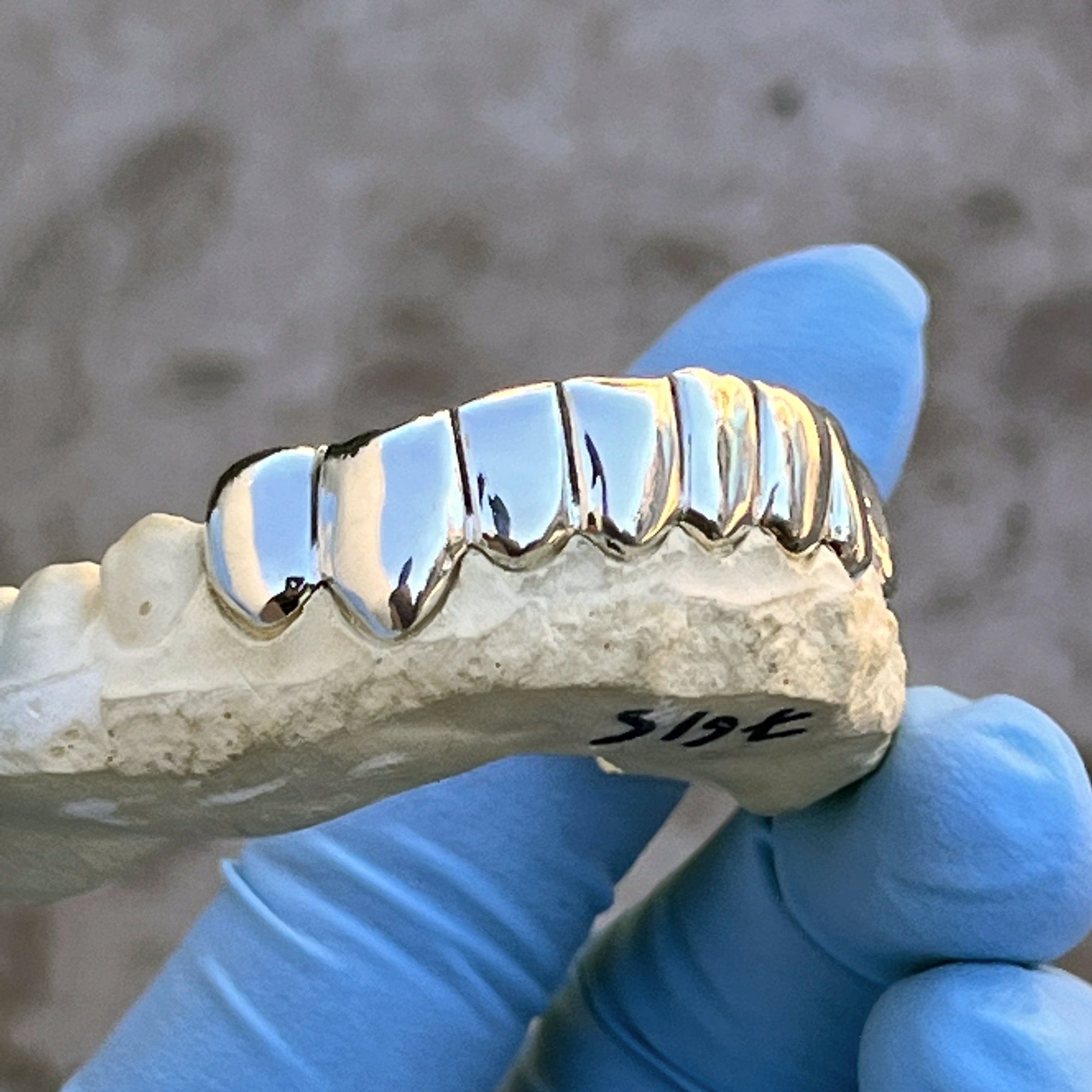 Custom Grillz | Solid 925 Sterling SIlver Teeth Grills