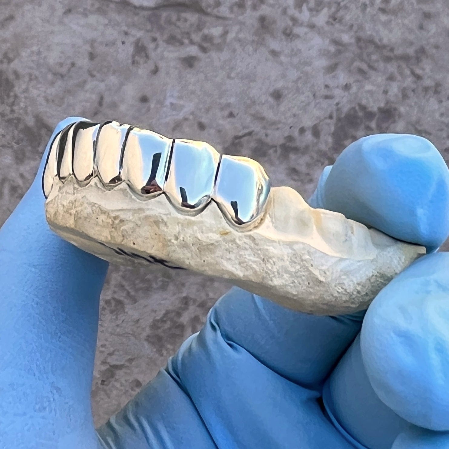Custom Grillz | Solid 925 Sterling SIlver Teeth Grills