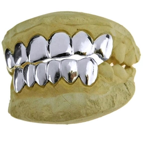 Custom 925 Silver Grillz – High-Quality, Stylish & Tailored Fit | Bling ...