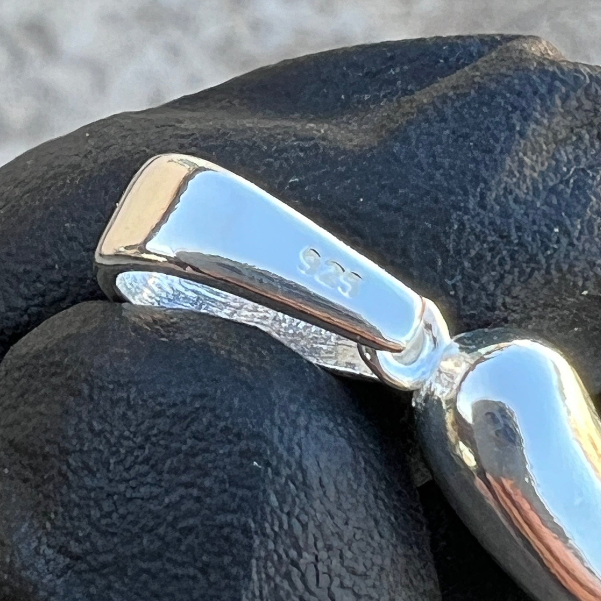 925 Sterling Silver Italian Horn Cornicello Pendant – Good Luck Amulet ...