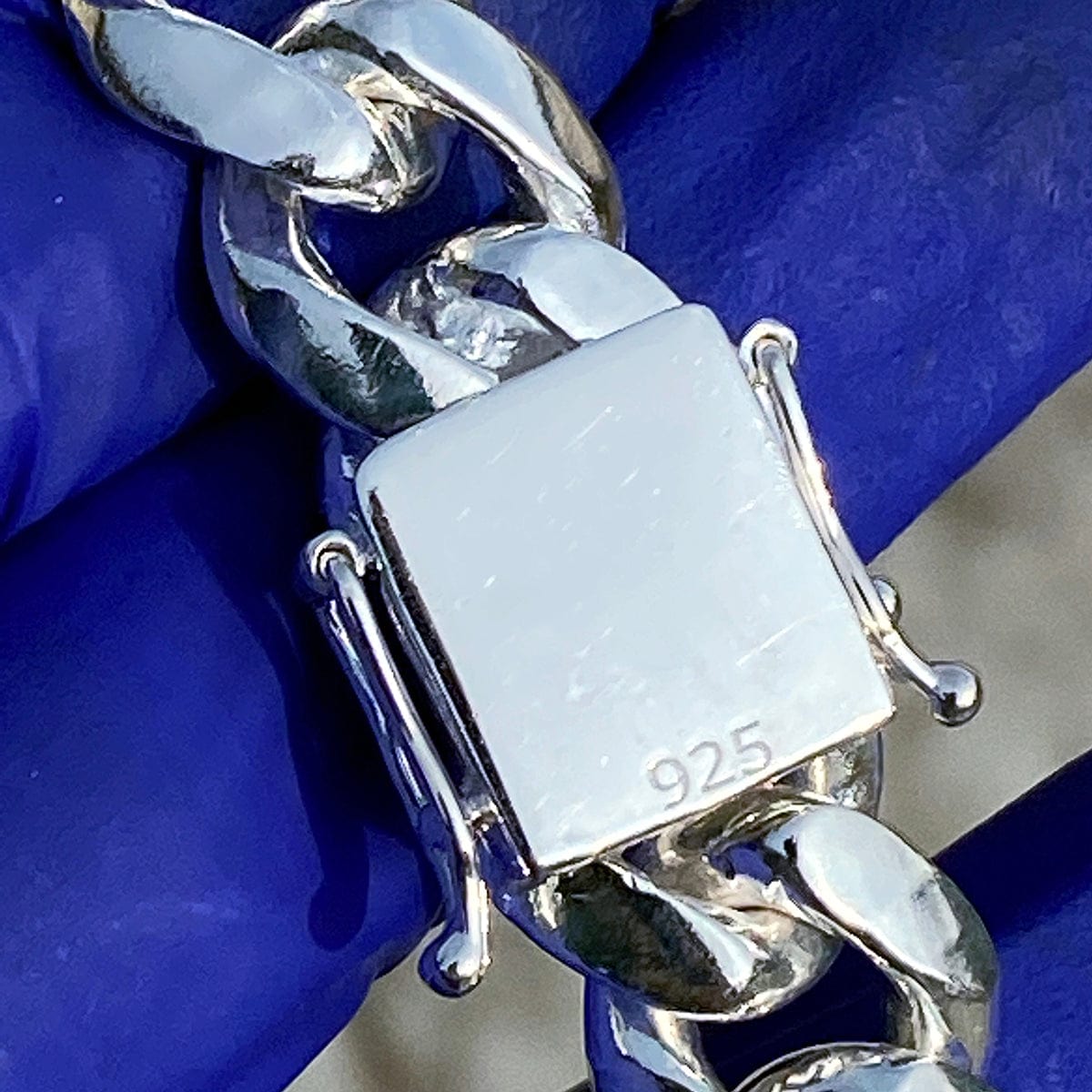 14mm 925 Sterling Silver Cuban Link Chain – 20 Inch | Bling Cartel