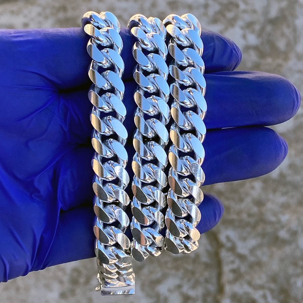 925 Sterling Silver Miami Cuban Link Chain Necklace 20" x 12MM